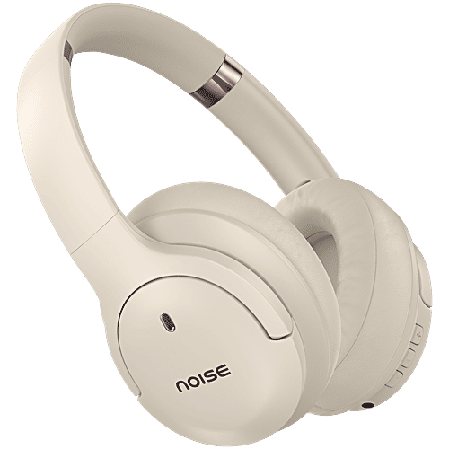 Buy Noise Airwave Max 4 Overhead Wireless Headphone - Calm Beige Online at Best Price of Rs 2829 ...