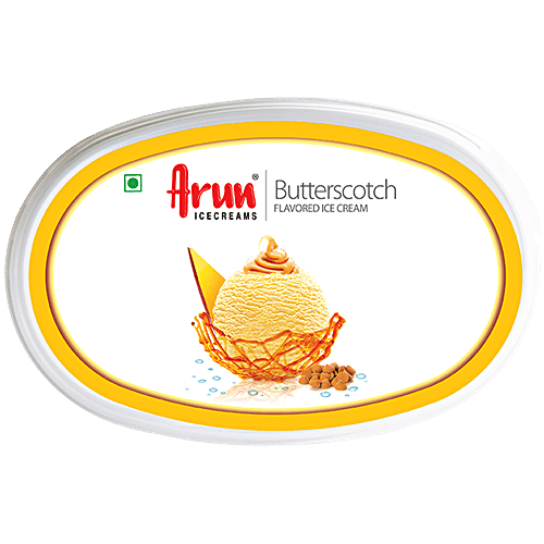 Buy Arun Icecreams Butterscotch Flavoured Ice Cream Online at Best ...