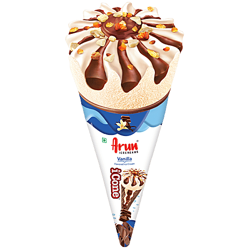 Buy Arun Icecreams Vanilla Cone Online at Best Price of Rs 53.71 ...