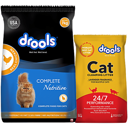 Buy Drools Real Chicken Adult Cat Dry Food Online at Best Price of Rs ...