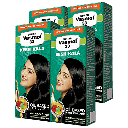 Buy Vasmol Kesh Kala - Oil Based Hair Colour Online at Best Price of Rs ...