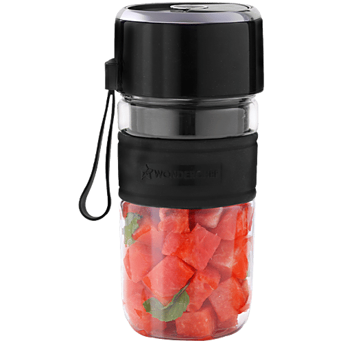 Buy Wonderchef Nutri-cup Zip Portable Blender/Blend & Sip - Black ...