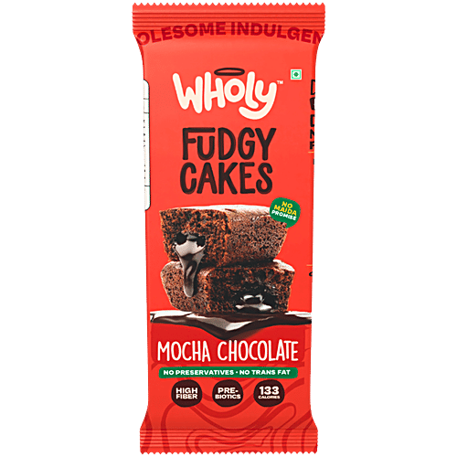Buy Wholy Mocha Chocolate Fudgy Cakes Online at Best Price of Rs 40 ...