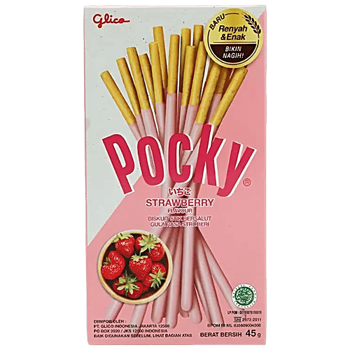 Buy Pocky Strawberry Flavour Biscuit Stick Online at Best Price of Rs ...