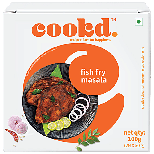 Buy Cookd Fish Fry Masala Online at Best Price of Rs 121.32 - bigbasket