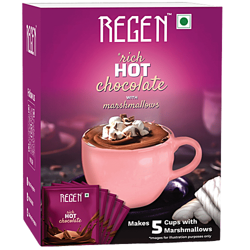 Buy Regen Rich Hot Chocolate Mix With Marshmallows Online at Best Price ...