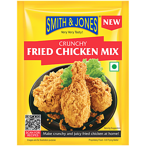Buy Smith & Jones Crunchy Fried Chicken Mix Online at Best Price of Rs ...