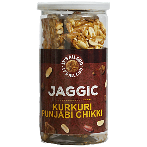 Buy Jaggic Jaggic Kurkuri Punjabi Chikki Online at Best Price of Rs 250 ...