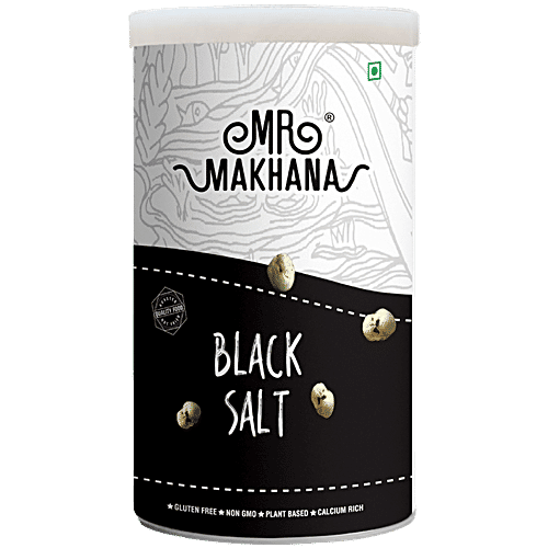 Buy MR. MAKHANA Black Salt Roasted Makhana Online at Best Price of Rs ...
