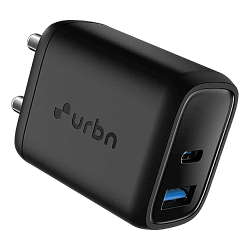 Buy Urbn UWA201BK 20 W Type A & Type C 2 Port Fast Charger - Adapter ...