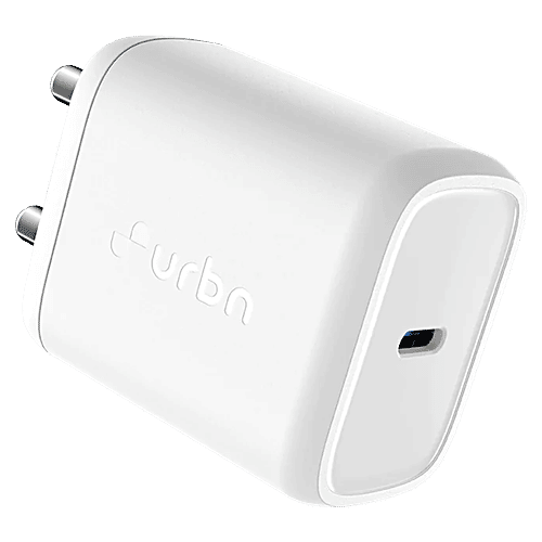 Buy Urbn UWA250WH1 25 W Type C Fast Charger - Adapter Only, GaN ...