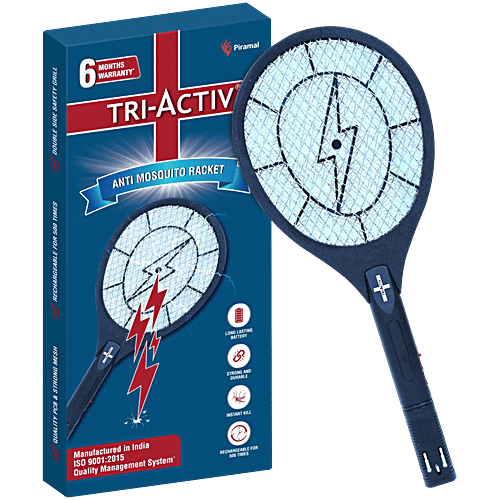 Buy Tri-Activ Anti Mosquito Racket - Insect Killer, Fly Swatter Online ...