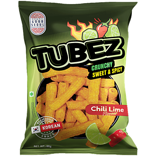 Buy Good Seoul Tubez Chili Lime Flavour Korean Snack Online at Best ...