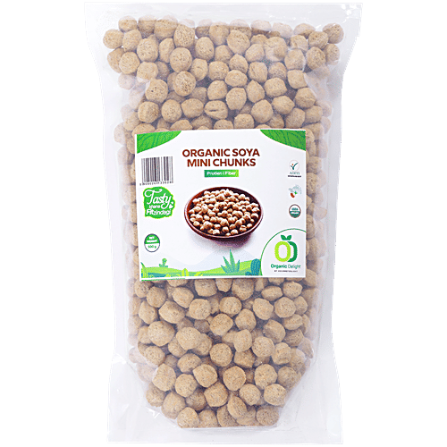Buy Organic Delight Soya Mini Chunks Online at Best Price of Rs 249 ...