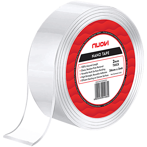 Buy Nuovi Nano Tape - Transparent, 24 mm, 3 m Online at Best Price of ...