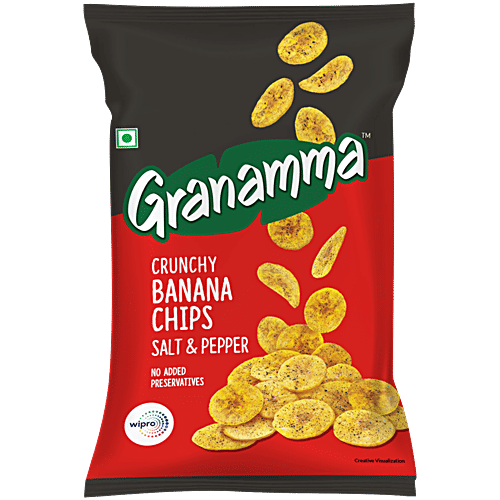 Buy Granamma Salted Crunchy Banana Chips Online at Best Price of Rs 60 ...