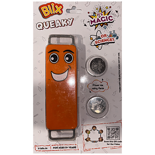 Buy Blix Queaky STEM Toy - With Educational Music, Orange Online at ...