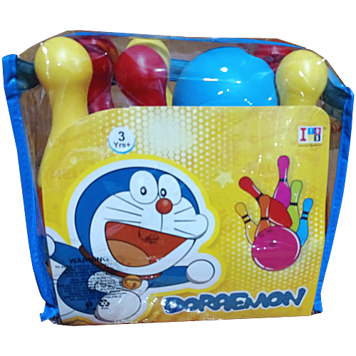 Buy IToys Doraemon Bowling Set PVC - 3+ Years Online at Best Price of ...
