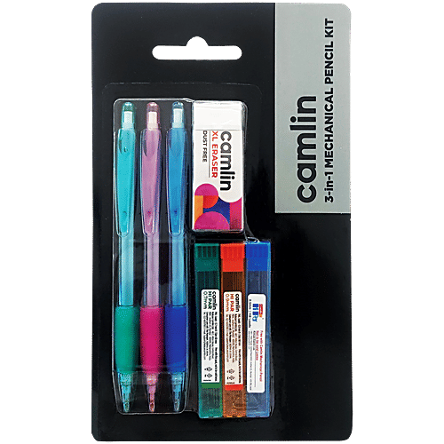 Buy Camlin 3-In-1 Mechanical Pen Set Online at Best Price of Rs 59 ...