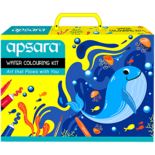 Buy Apsara Water Colouring Kit Online at Best Price of Rs 399 - bigbasket