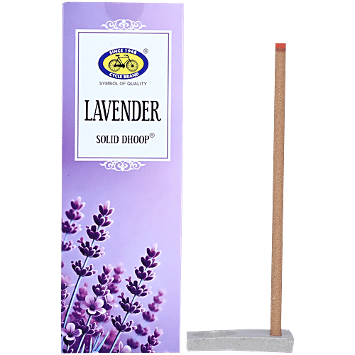 Buy Cycle Lavender Solid Dhoop Sticks - With Holder Online at Best ...