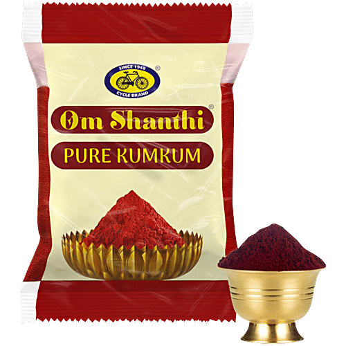 Buy Cycle Om Shanthi Pure Kumkum Online at Best Price of Rs 9.5 - bigbasket