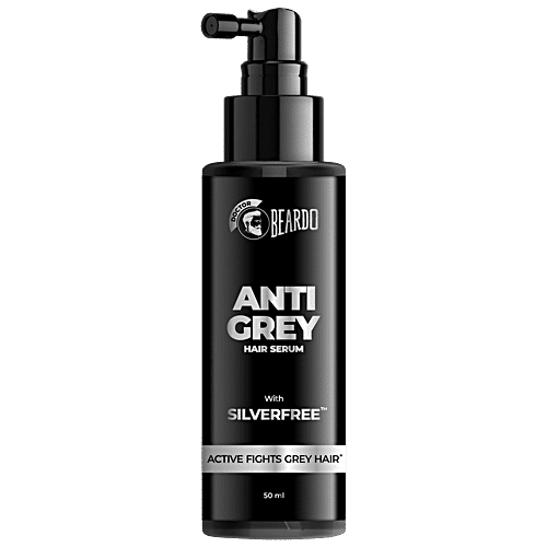 Buy Beardo Anti-Grey Hair Serum For Men With Silverfree Active To Fight Grey Hair Online at Best ...
