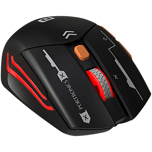 Buy Portronics Vader Max Wireless Rechargeable Mouse - Bluetooth 5.3 ...