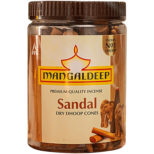 Buy Mangaldeep Dry Dhoop Cones Sandal Online at Best Price of Rs 150 ...