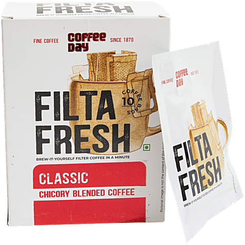 Buy Café Coffee Day Filta Fresh Classic Chicory Blended Coffee Powder ...