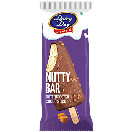 Buy Dairy day Nutty Bar Butterscotch Choco Stick Online at Best Price ...