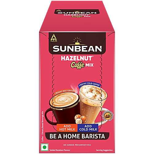 Buy Sunbean Hazelnut Cafe Coffee Mix - Add Milk Online at Best Price of Rs 202.5 - bigbasket