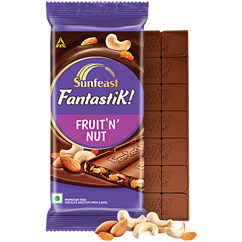 Buy Sunfeast Fantastik! Fruit N Nut Chocolate Bar Online at Best Price ...