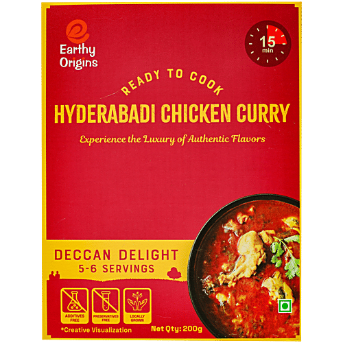 Buy Earthy Origins Hyderabadi Chicken Gravy Curry Paste Online at Best ...
