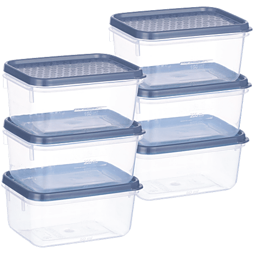 Buy All Time Plastic Polka Storage Containers - Assorted Colour Online ...