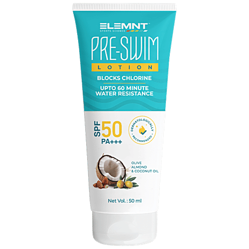 Buy Elemnt Sports Science Pre-Swim Lotion - SPF 50 PA+++ Online at Best ...
