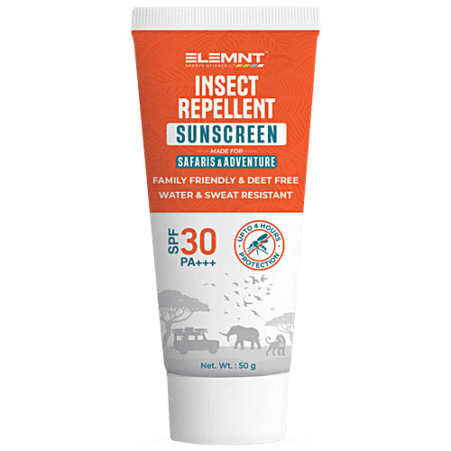 Buy Elemnt Sports Science Insect Repellent Sunscreen - SPF 30 PA ...