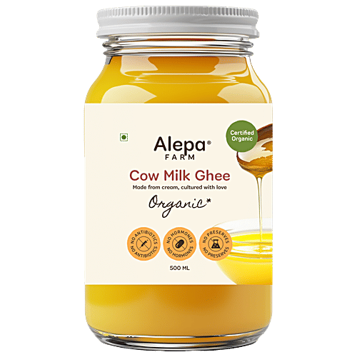 Buy Alepa Farm Cow Milk Ghee - Organic Online at Best Price of Rs 575 ...
