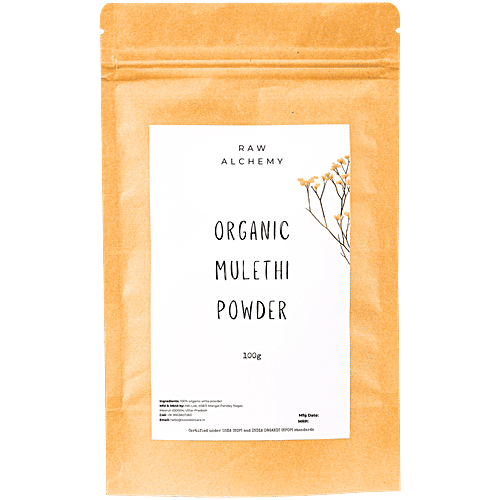 Buy Raw Alchemy Organic Mulethi Powder Online at Best Price of Rs 249 ...