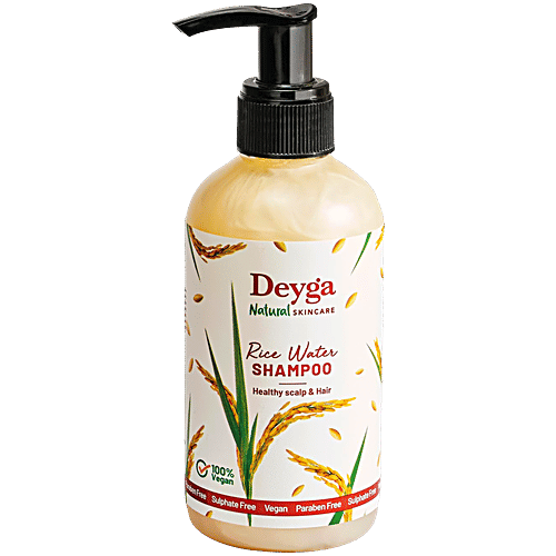 Buy Deyga Natural Skincare Rice Water Shampoo Online at Best Price of ...