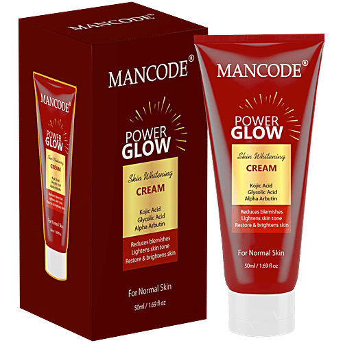 Buy Mancode Power Glow Skin Whitening Cream Online at Best Price of Rs 140.53 - bigbasket
