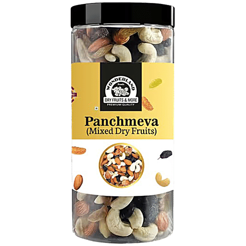 Buy Wonderland Foods Panchmeva Mixed Dry Fruits Online at Best Price of ...