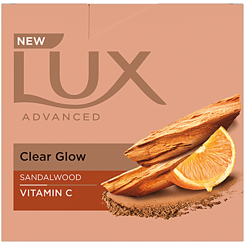 Buy Lux Advanced Clear Glow Sandalwood Soap Online at Best Price of Rs 154.8 - bigbasket