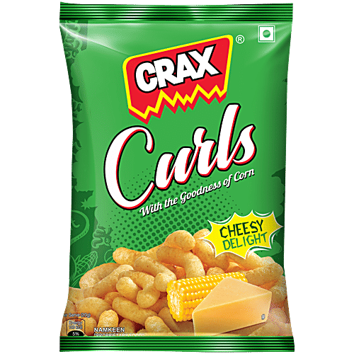 Buy Crax Corn Curls - Cheese Delight Puffs Online at Best Price of Rs ...