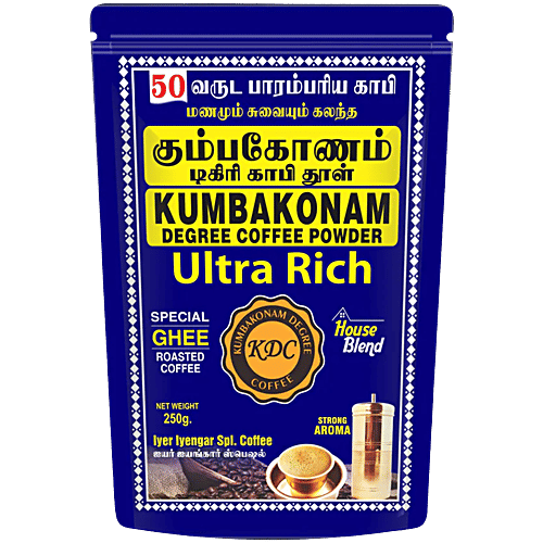 Buy Kumbakonam Iyer Coffee Degree Ultra Pure Filter Coffee Powder ...