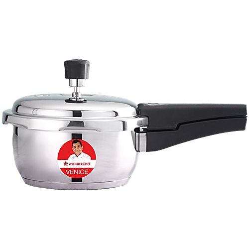 Buy Wonderchef Venice Stainless Steel Pressure Cooker With Bakelite ...