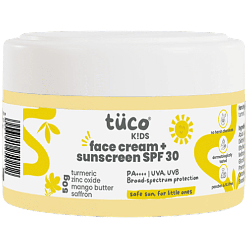 Buy Tuco Kids Sunscreen Face Cream With SPF 30 Online at Best Price of ...