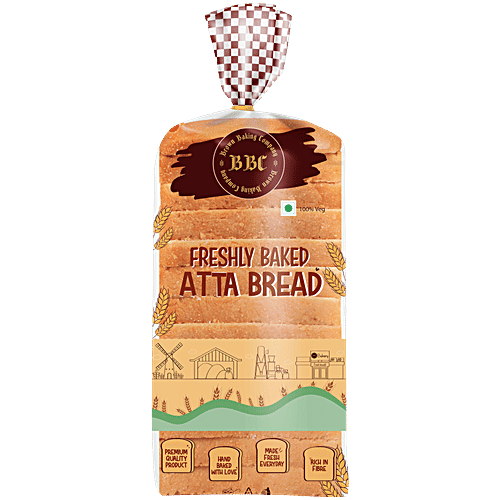 Buy Brown Baking Company Freshly Baked Atta Bread Online at Best Price ...