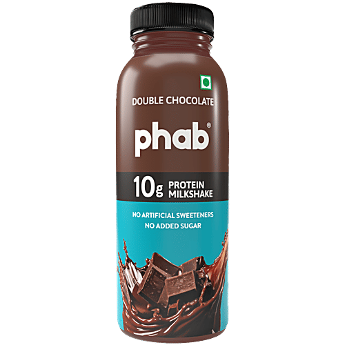 Buy Phab Double Chocolate 10g Protein Milkshake Online at Best Price of ...