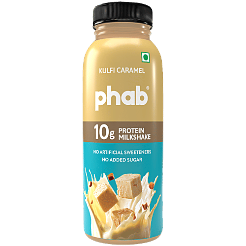 Buy Phab Kulfi Caramel 10g Protein Milkshake Online at Best Price of Rs ...